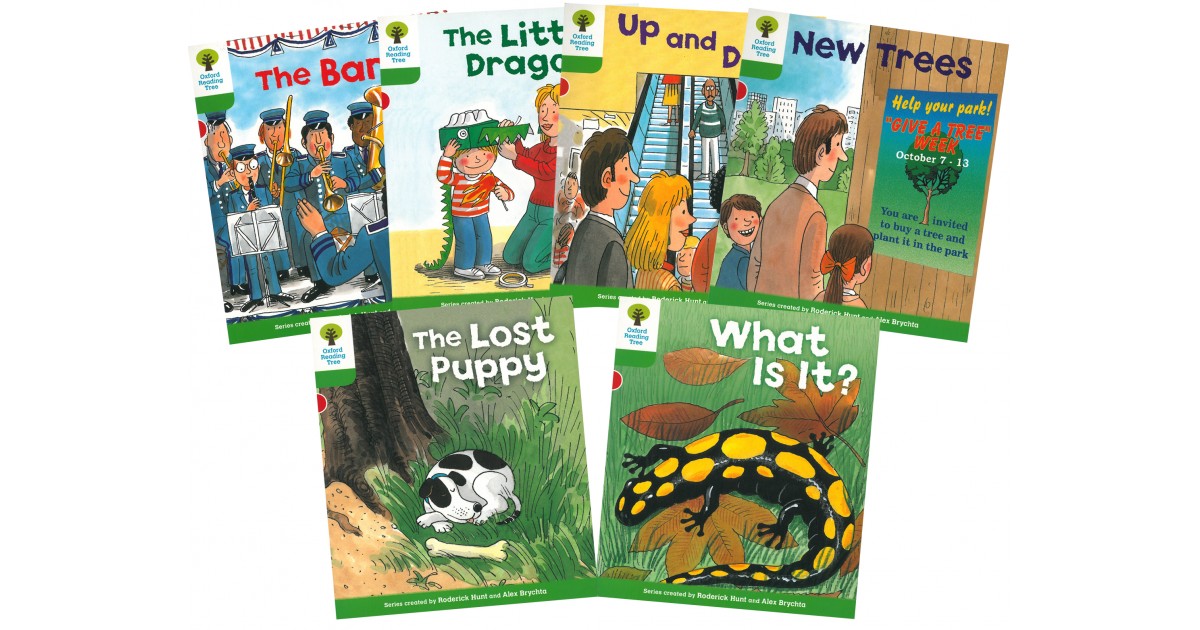 Oxford Reading Tree Stage 2 A Patterned Stories (6 titles)