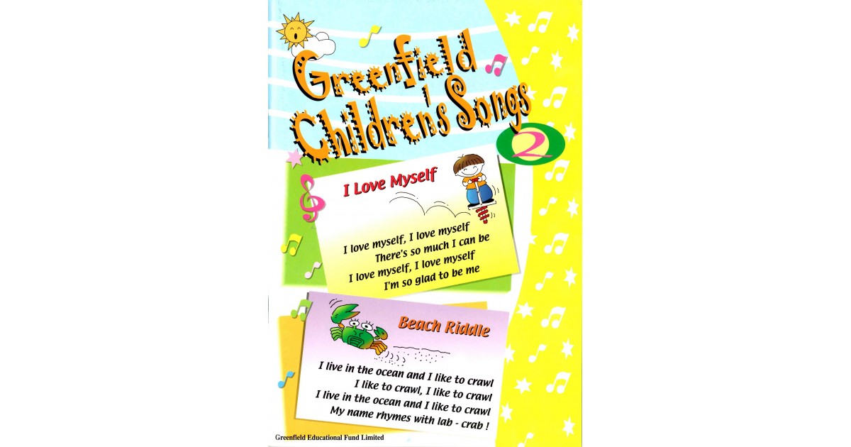 Greenfield Children's Songs 2 (book + CD)