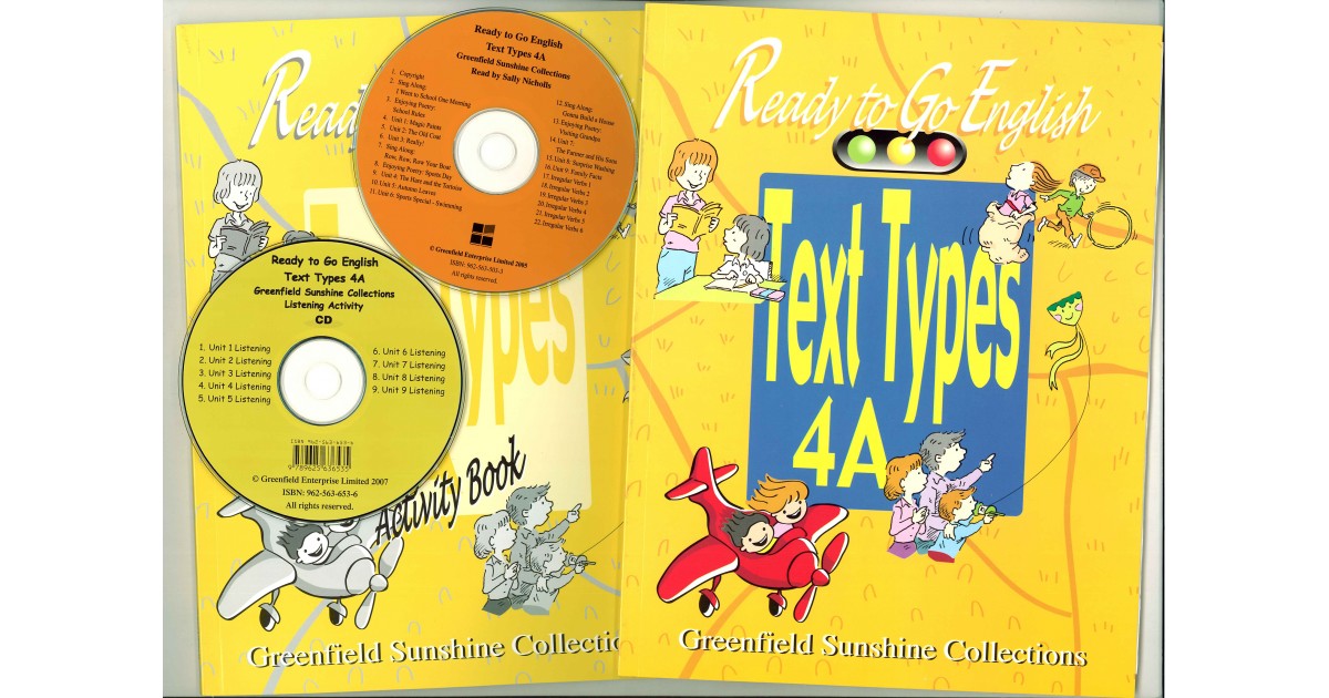 Ready to Go English Text Types 4A (Book+Activity Book+CDs)
