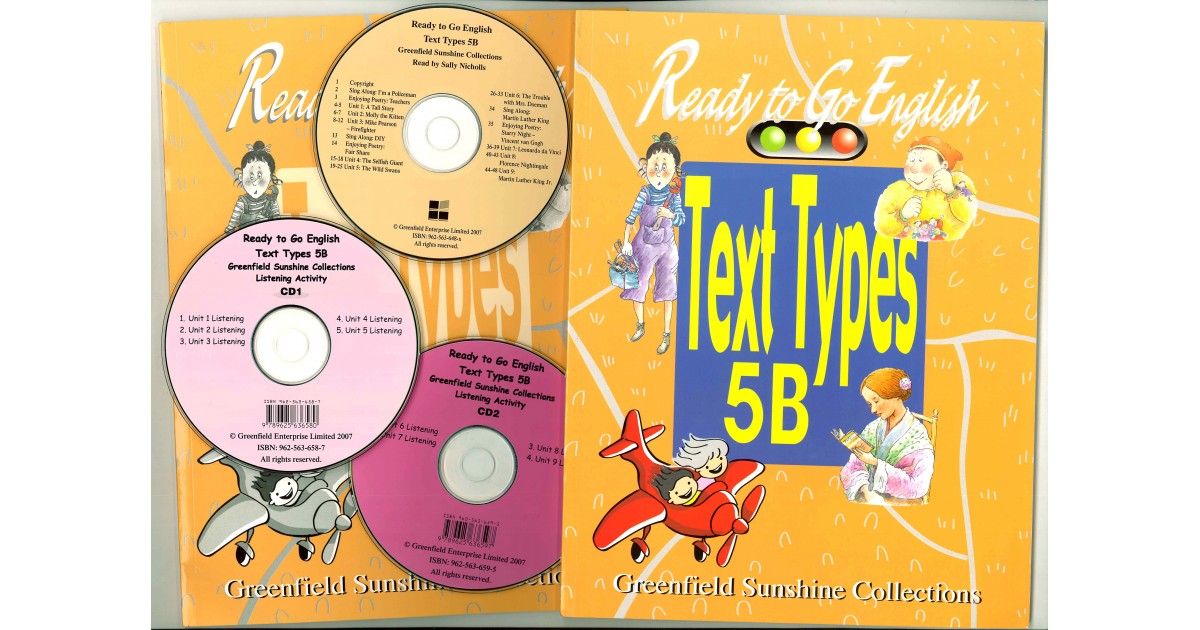 Ready to Go English Text Types 5B (Book+Activity Book+CDs)