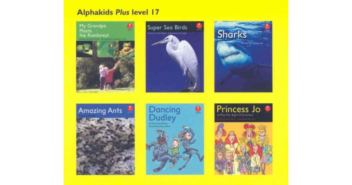 Alphakids Level 17 (6 titles + CD)