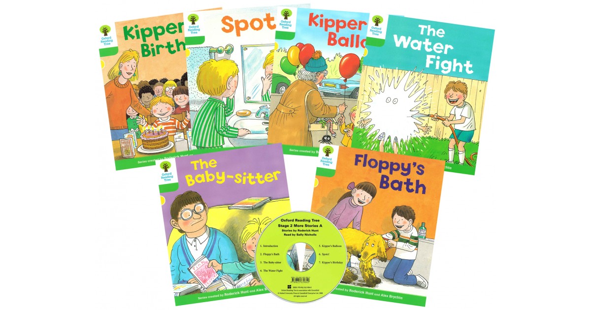 Oxford Reading Tree Stage 2 More Stories A (6 titles+CD)