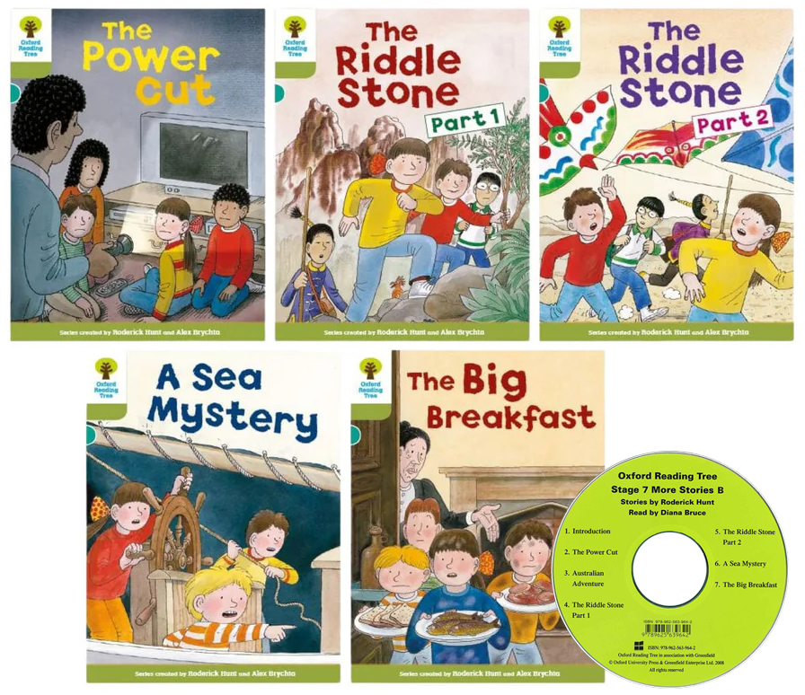 Oxford Reading Tree Stage 7 More Stories B (5 titles+CD)